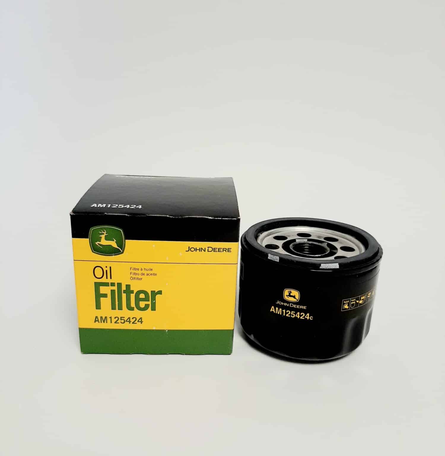 John Deere Engine Oil Filter AM125424 - Tuckwells