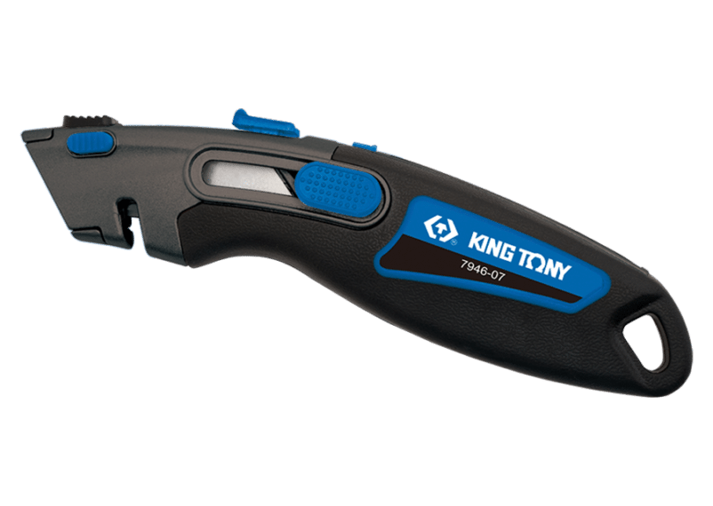 King Tony Self-Retracting Blade Safety Cutter - Tuckwells