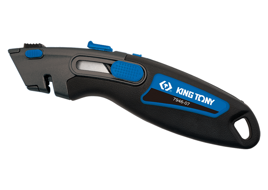 King Tony Self-Retracting Blade Safety Cutter - Tuckwells
