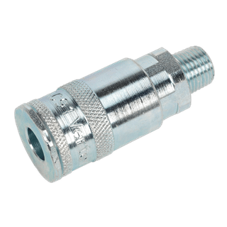 Sealey - ACP16 - Coupling Body Male 1/4"BSPT Pack of 5 - Tuckwells