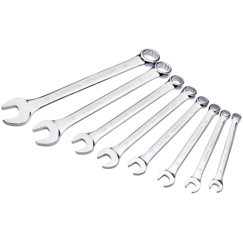 Draper HI-TORQ® Metric Combination Spanner Set (8 Piece) - Tuckwells