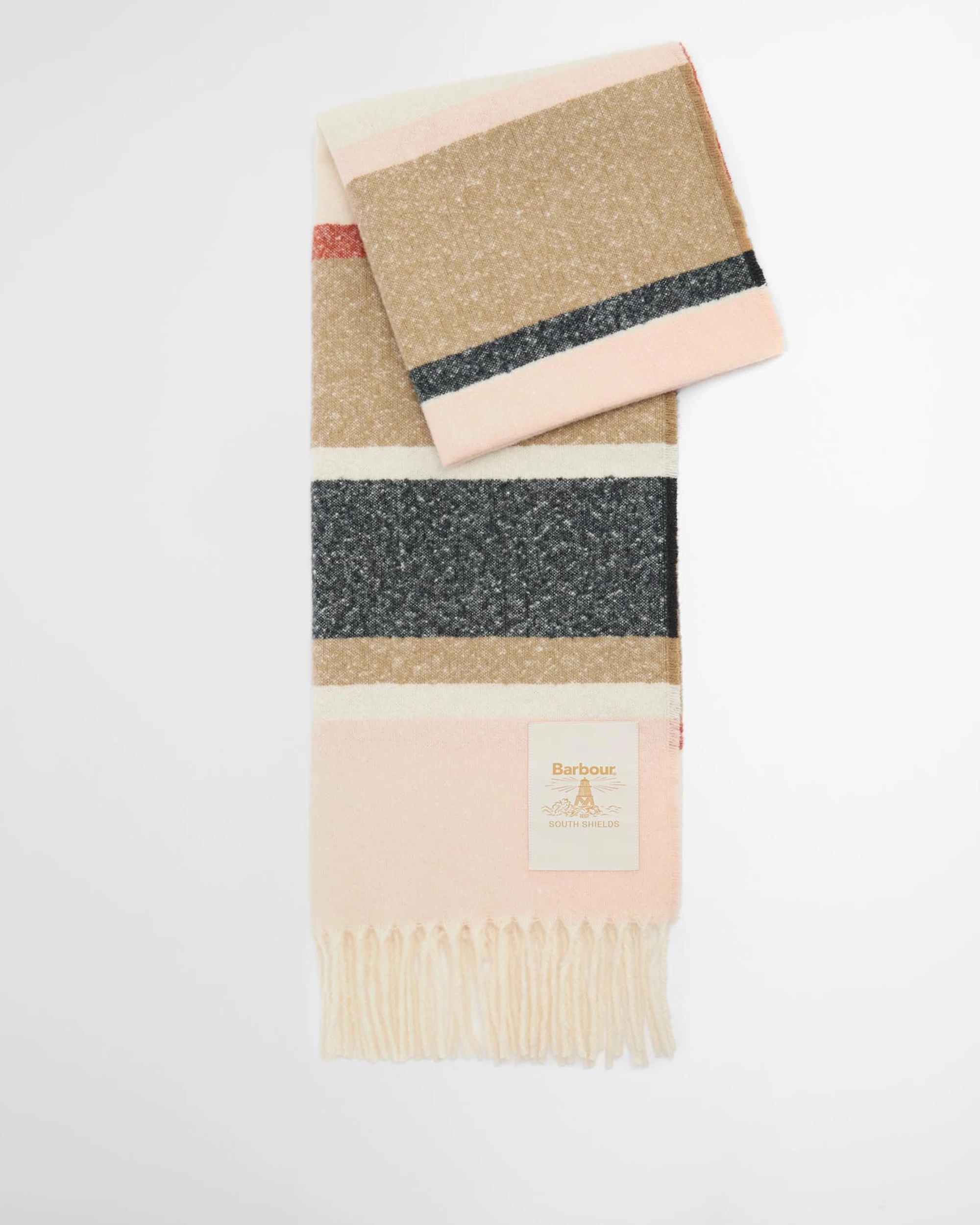 Paige Striped Scarf - Multi - Tuckwells