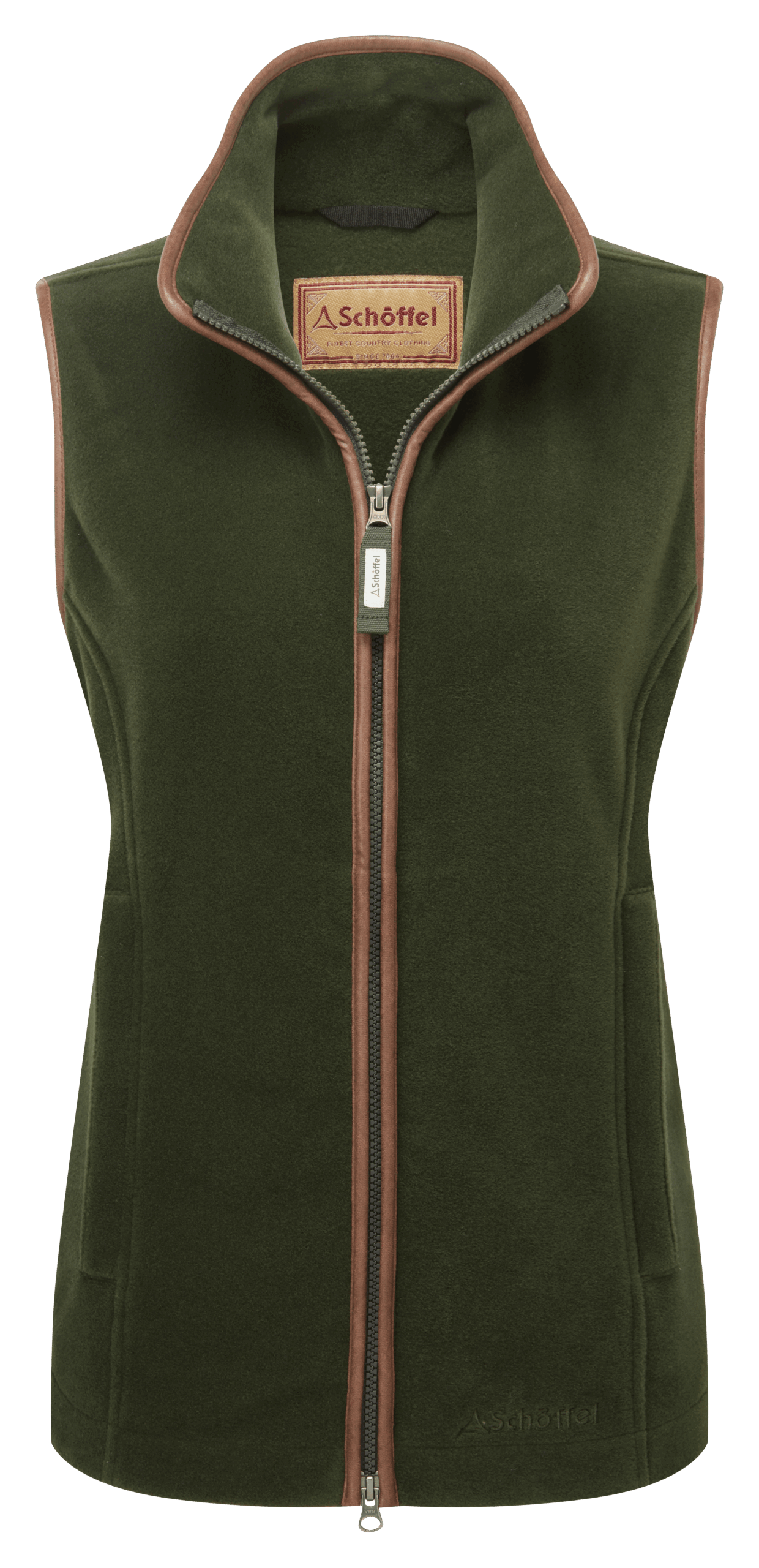 Lyndon II Fleece Gilet - Forest Green - Tuckwells