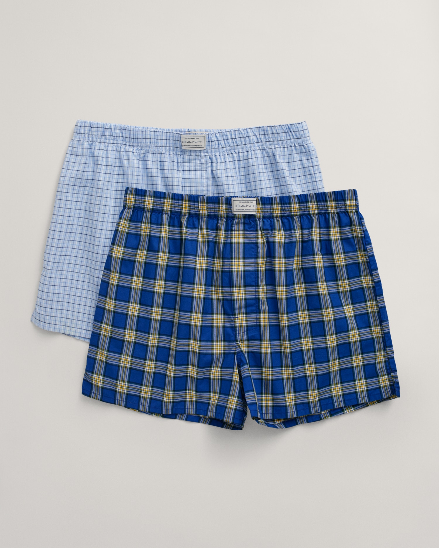 Gant 2-Pack Boxer Shorts - Capri Blue - Tuckwells
