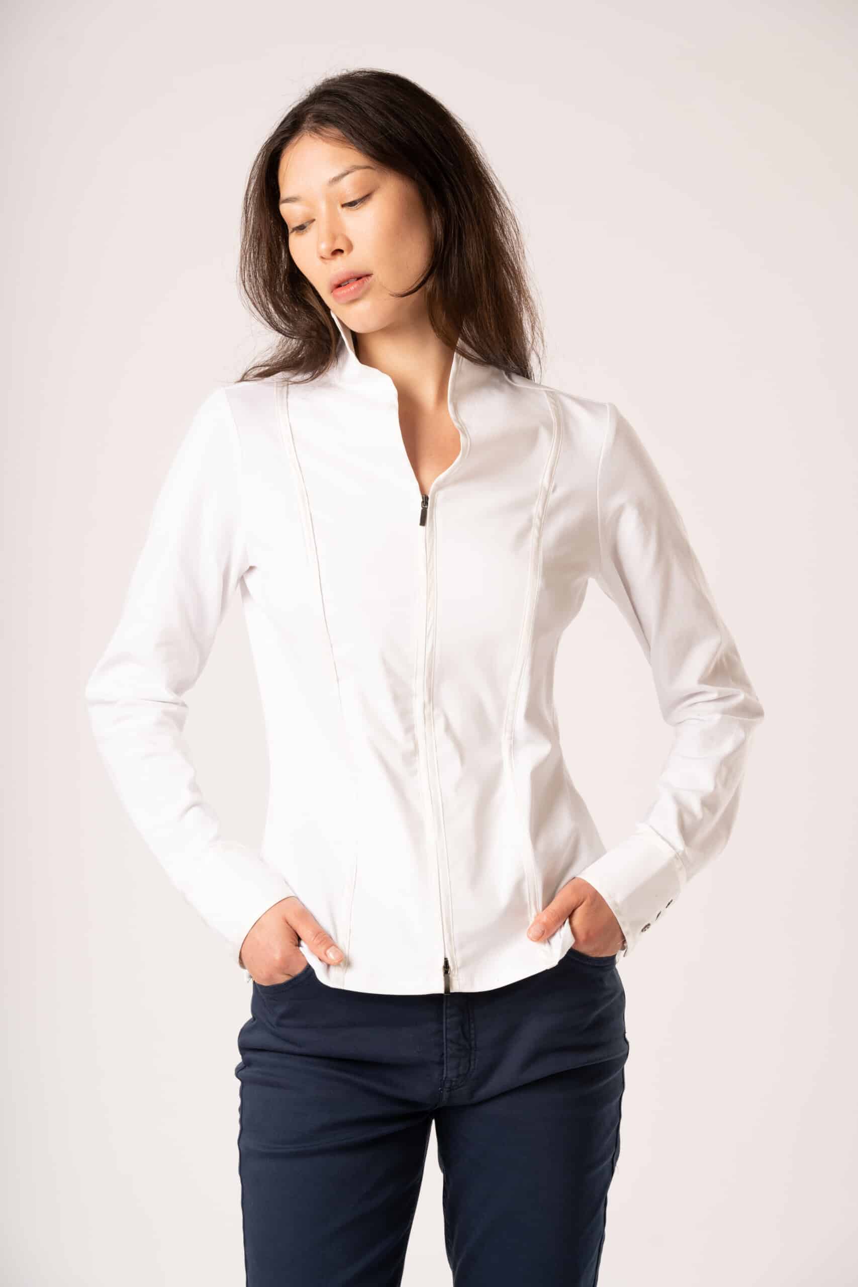 Welligogs Phoebe Shirt - Blanca White Size 16 - Tuckwells