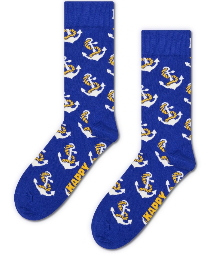 Anchor Socks - Blue - Tuckwells