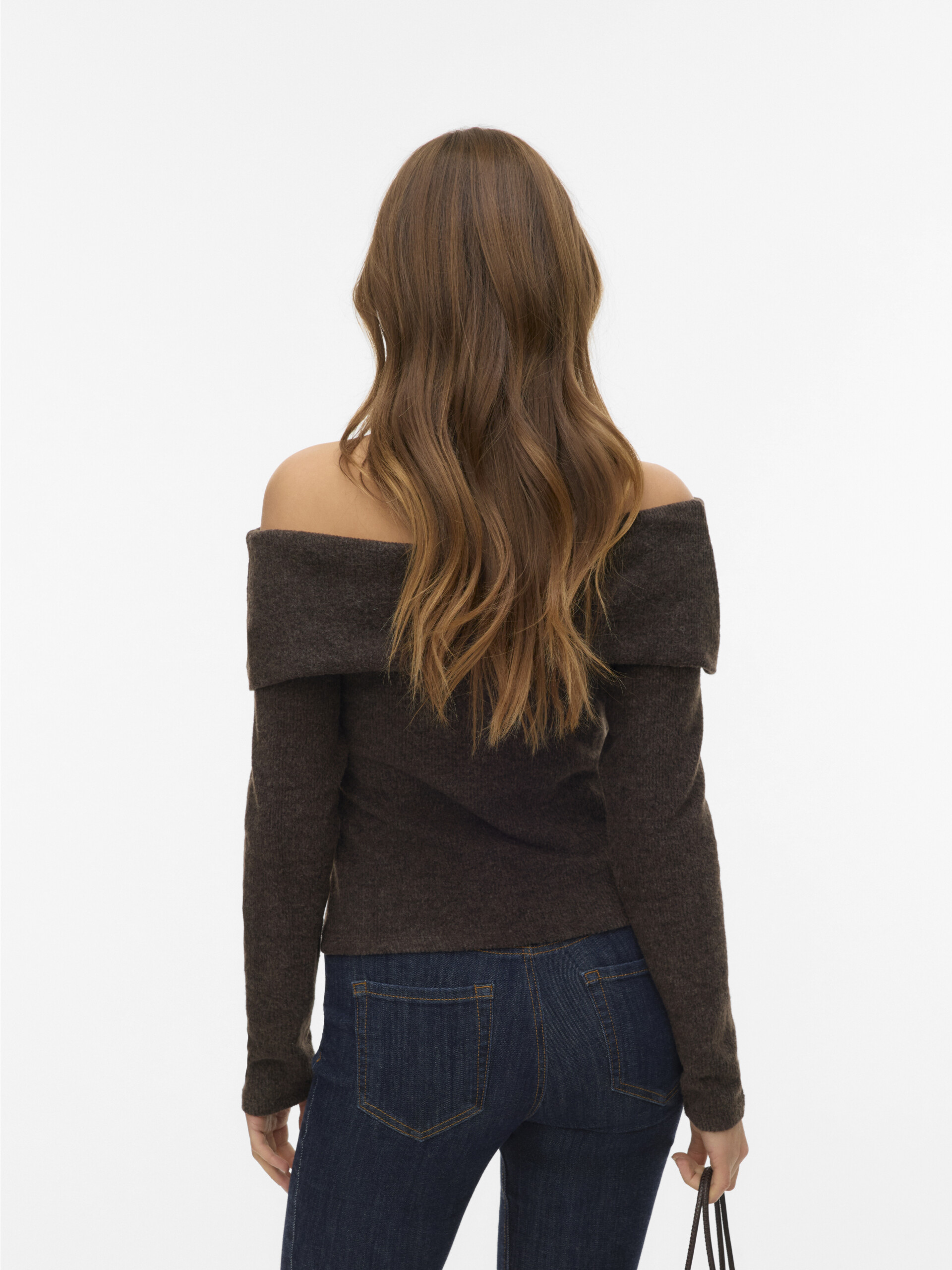 Vero Moda Kaia Jumper - Chocolate - Tuckwells